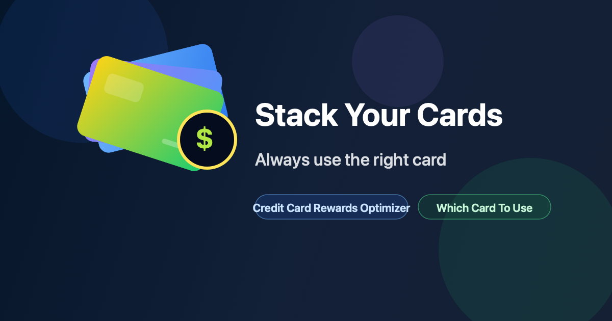 How to Stack Portal Offers with Card Rewards Without Double Counting ...